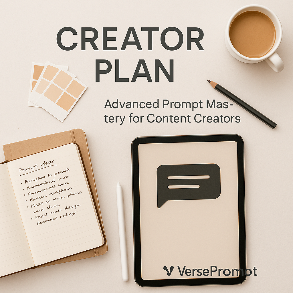 Creator Plan – Advanced Prompt Mastery – VersePrompt